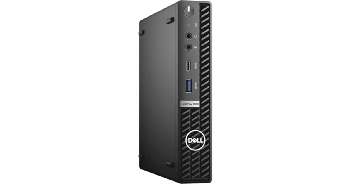 Dell OptiPlex 7080 Mini Torony Számítógép Fekete (Intel Core i5-10600 ...