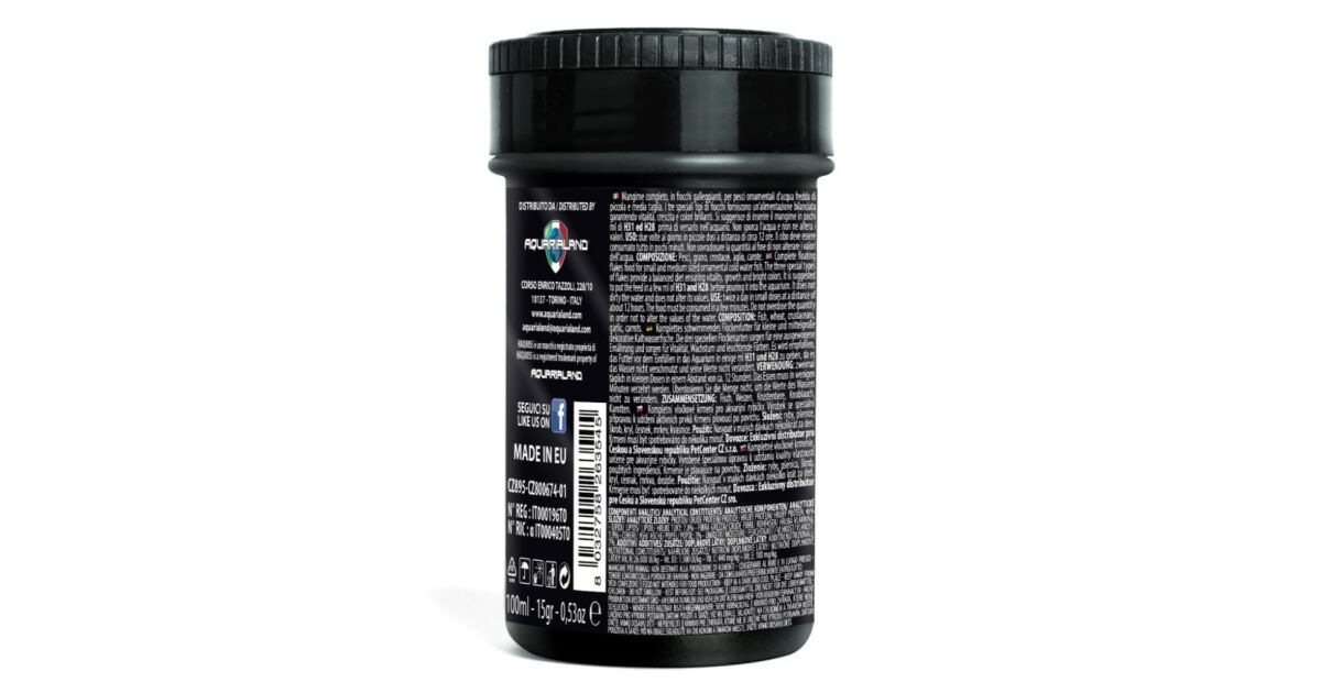 Haquoss | Gold Flake | Teljes értékű lemezes aranyhal táp - 100 ml ...