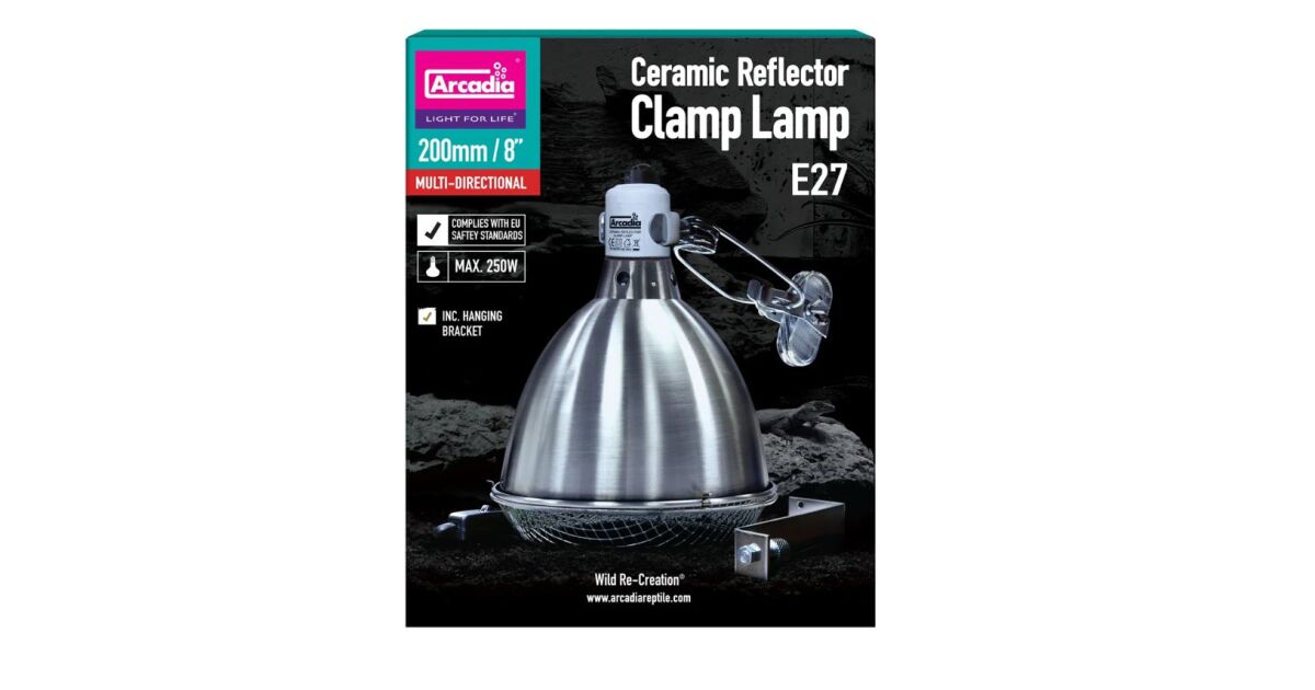 Arcadia | Reflector Clamp Lamp with Ceramic Holder | Hőálló ...