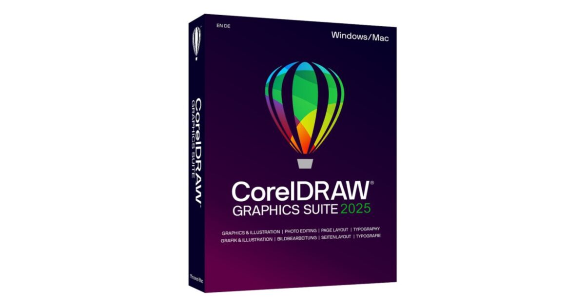 CorelDRAW Graphics Suite 2025 – Grafikdesign & Illustration Software ...
