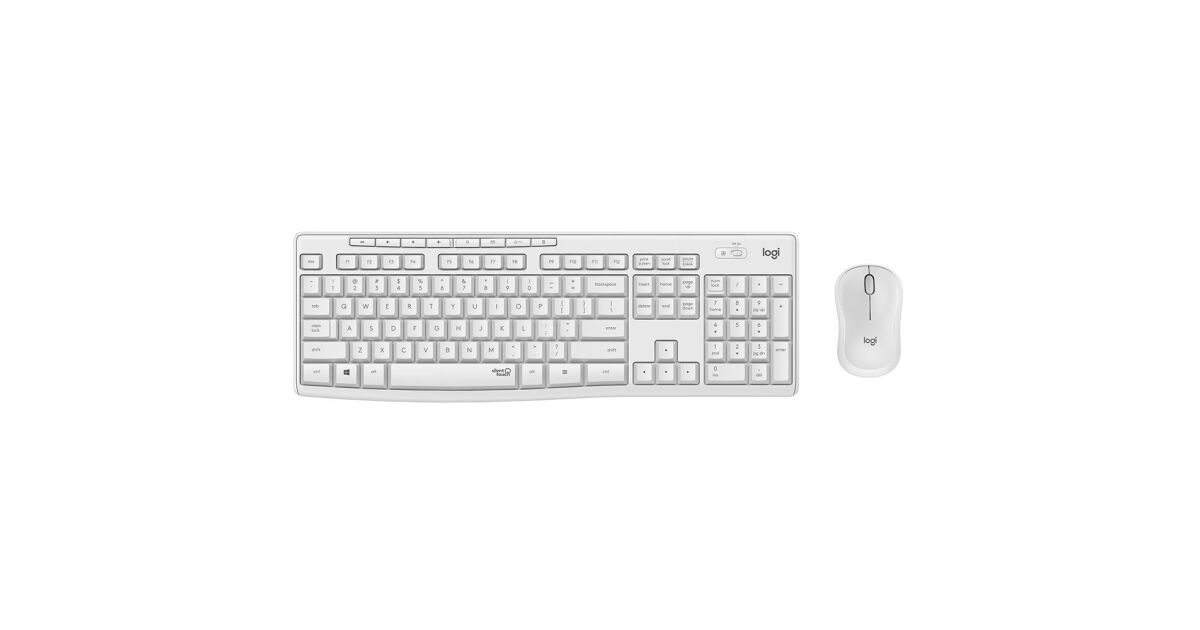 Logitech MK295 Silent Wireless Combo tastaturi Mouse inclus RF fără fir ...