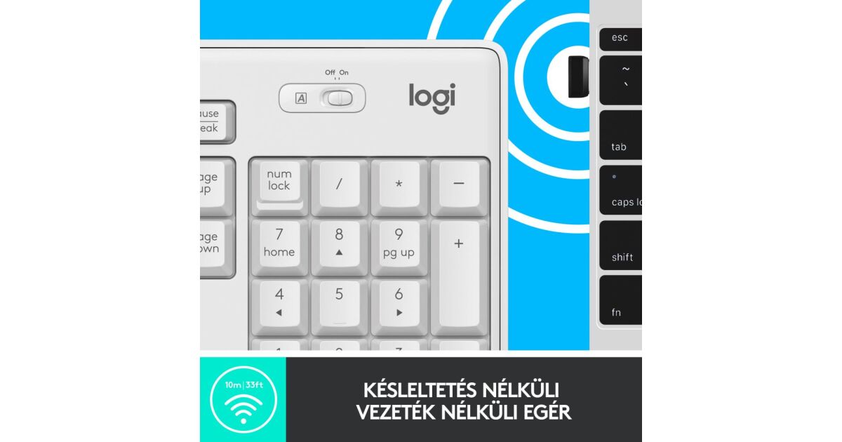 Logitech MK295 Silent Wireless Combo tastaturi Mouse inclus RF fără fir ...