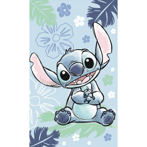Disney Lilo és Stitch, a csillagkutya Ohana Blue kéztörlő, arctörlő ...