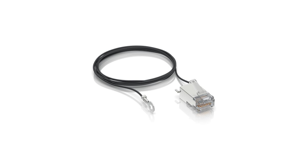 Ubiquiti UISP GND STP Cat.5e RJ45 csatlakozó (UISP-CONNECTOR-GND ...