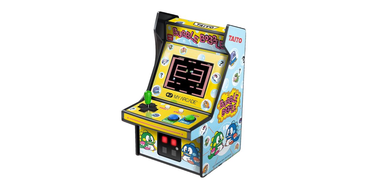 Bubble Bobble™ függőleges mini konzol, MyArcade, Micro Player Pro 6.7 ...
