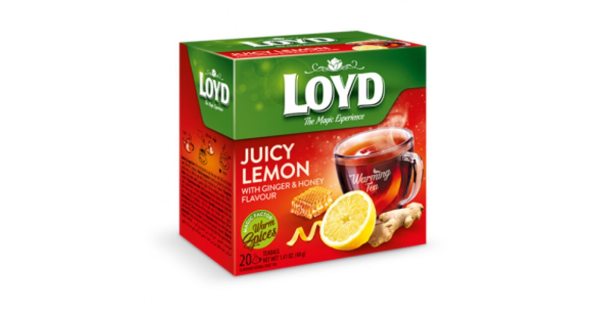 LOYD TEA Ingwer-Zitrone-Honig 20X2G | Pepita.com