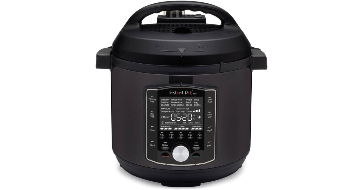 Instant Pot Pro 6, 10 az 1-ben multifunkciós elektromos kukta - 1200W ...