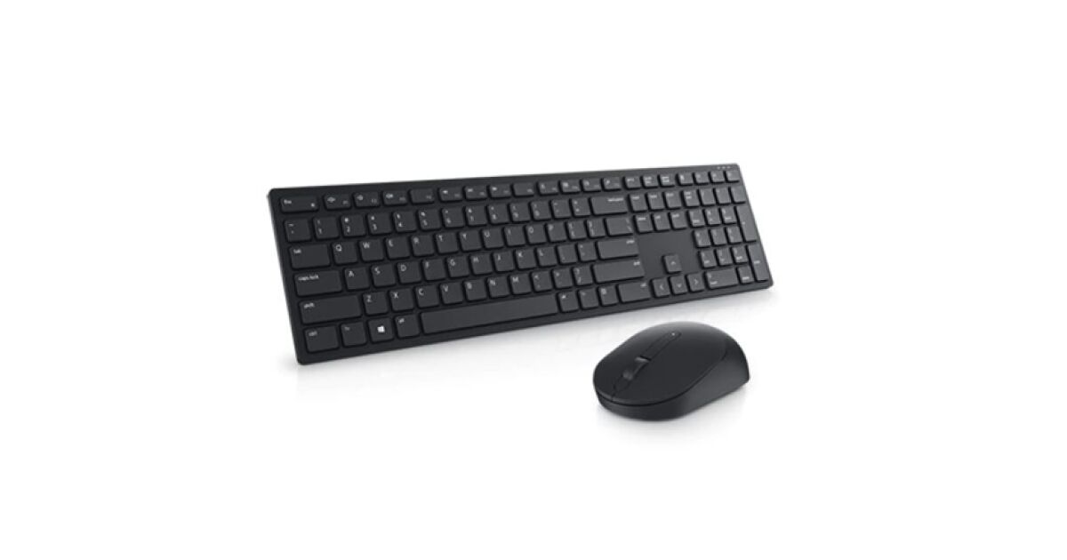 Безжична клавиатура и мишка Dell Pro - KM5221W - естонска (QWERTY) | Pepita.com