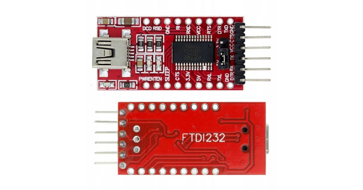 FT232RL FTDI USB-UART (RS232 TTL) átalakító modul | Pepita.hu