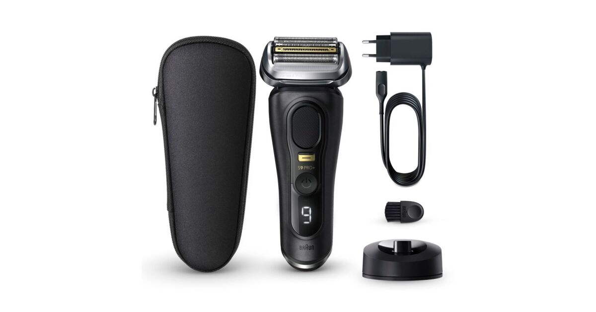 Braun Series 9 Pro+ 9510s Wet & Dry Szitaborítású vágófejes borotva ...