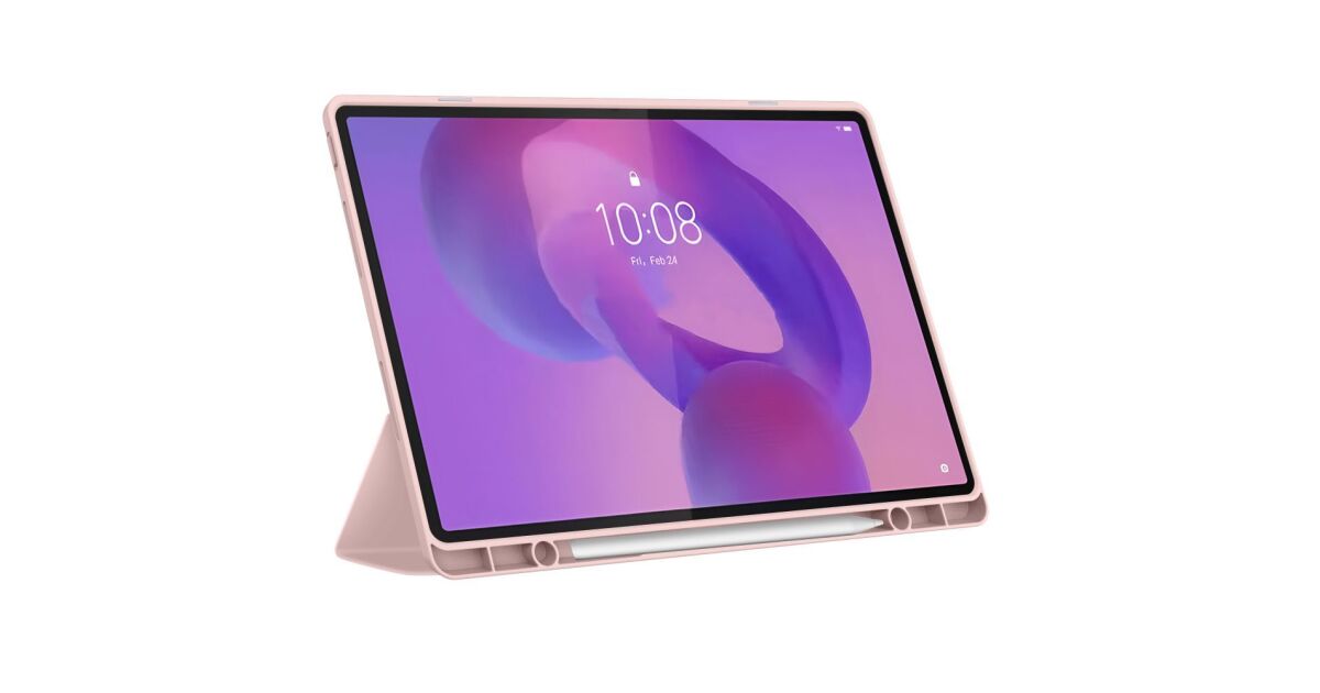 Tablettok Lenovo Idea Tab Plus 12,1 (TB-361) - pink smart case tablet ...