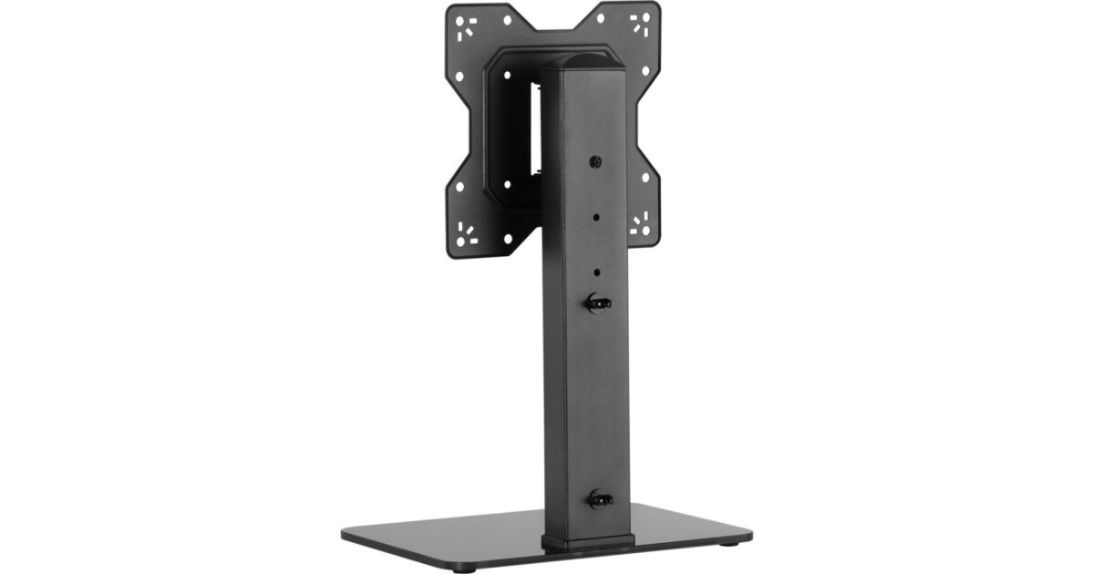 Techly ICA-LCD 323S asztali TV konzol 109,2 cm (43) Fekete (364095 ...