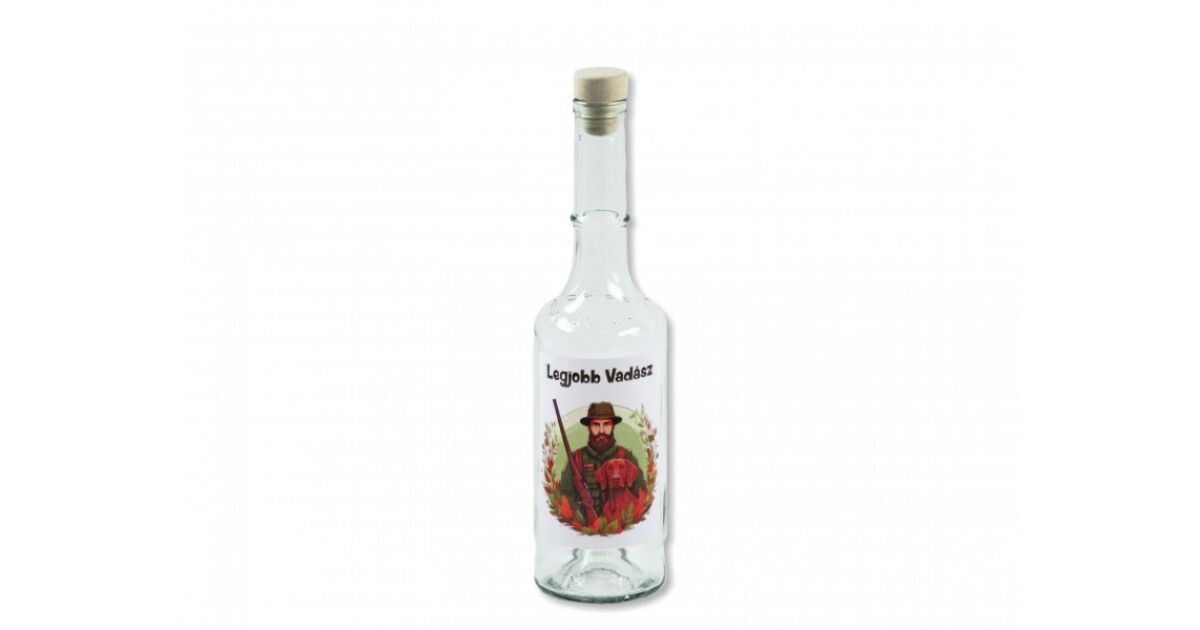 Vélemények: Pálinkás palack Legjobb vadász 0,5 l 7x7x28 cm | Pepita.hu
