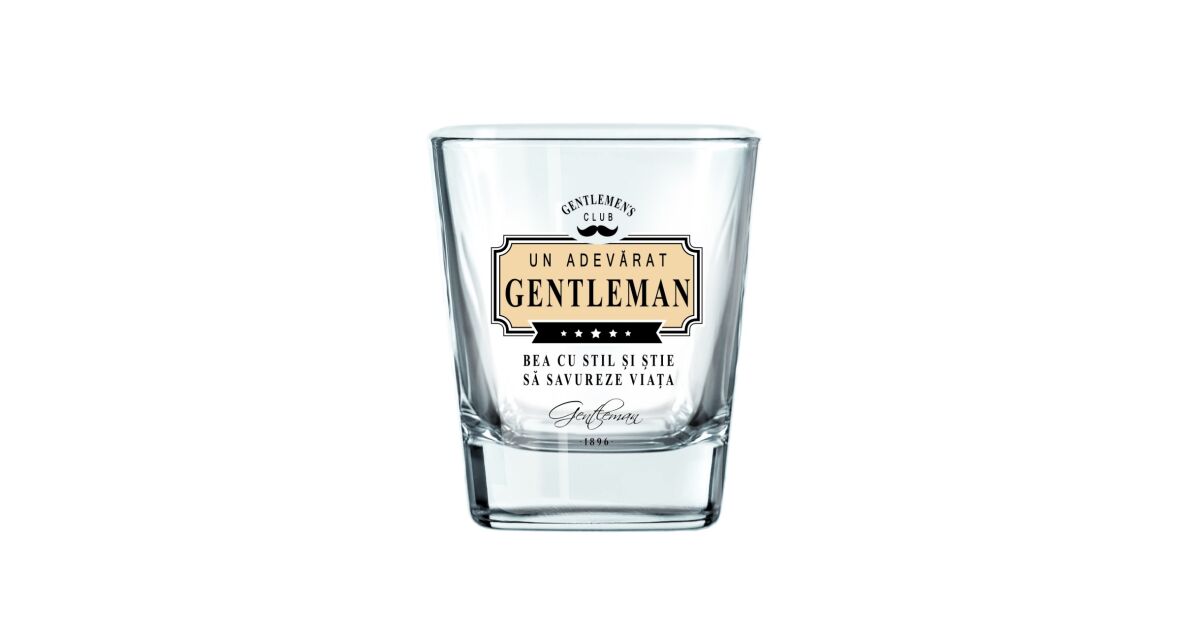 Pahar whisky „Bea cu stil și știe să savureze viața | Pepita.com