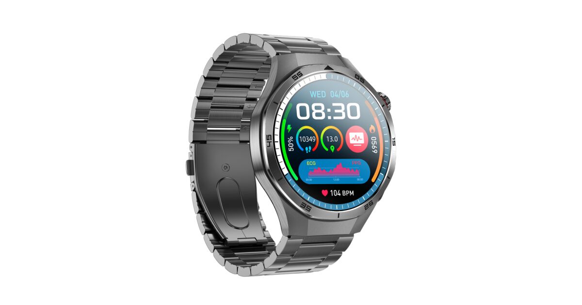 Medex Guardian okosóra fekete, bluetooth, EKG és vércukormérő | Pepita.hu