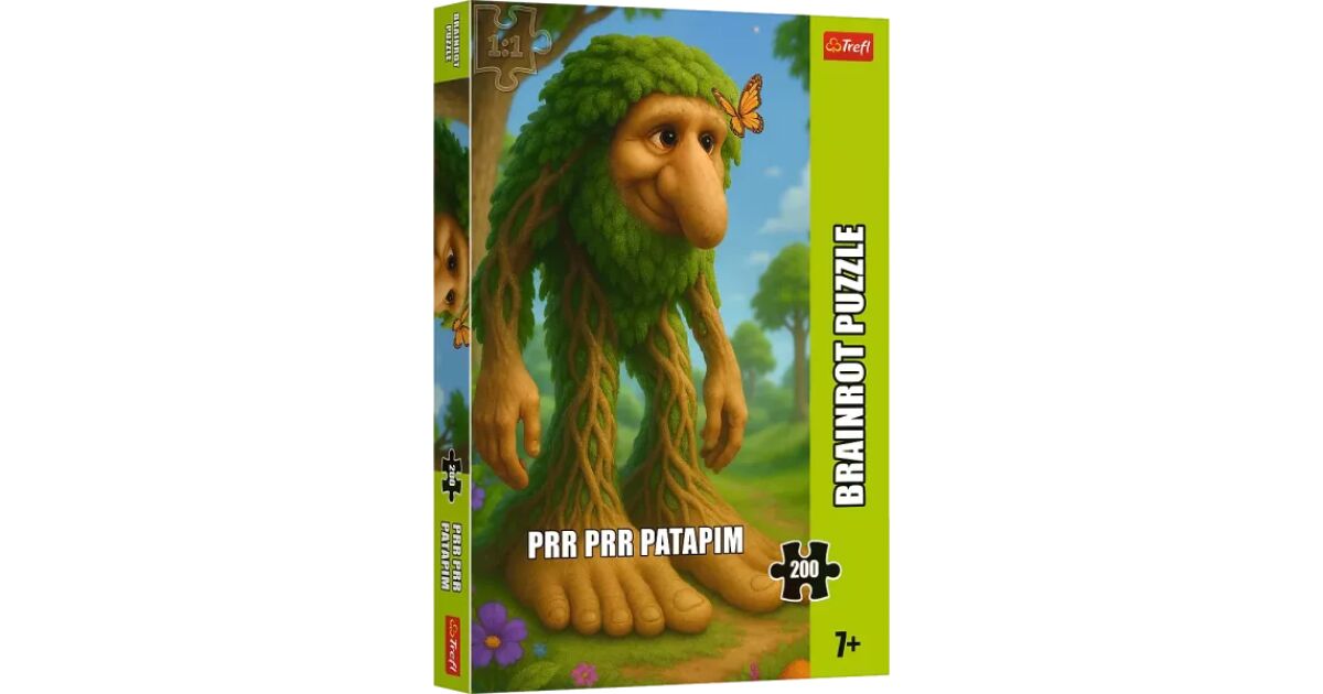 Trefl: Brainrot Prr Prr Patapim - puzzle de 200 de piese | Pepita.com