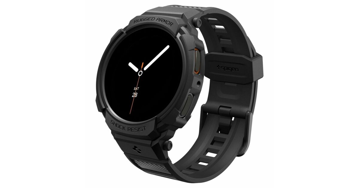 Spigen Rugged Armor Pro szíj Samsung Galaxy Watch 8 44mm-hez - matt ...