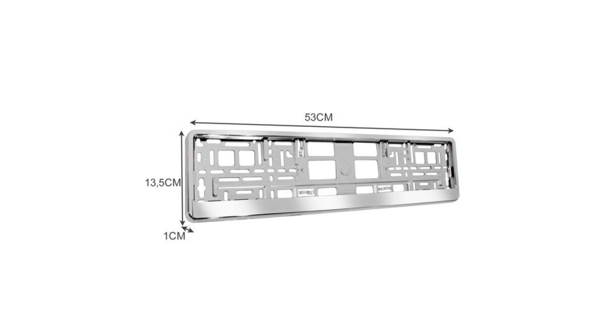 License plate frame 2 pcs Xtrobb 22048 | Pepita.hu