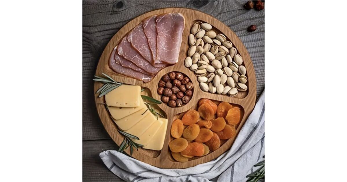 Bamboo rotating board Ruhhy 24290 | Pepita.hu