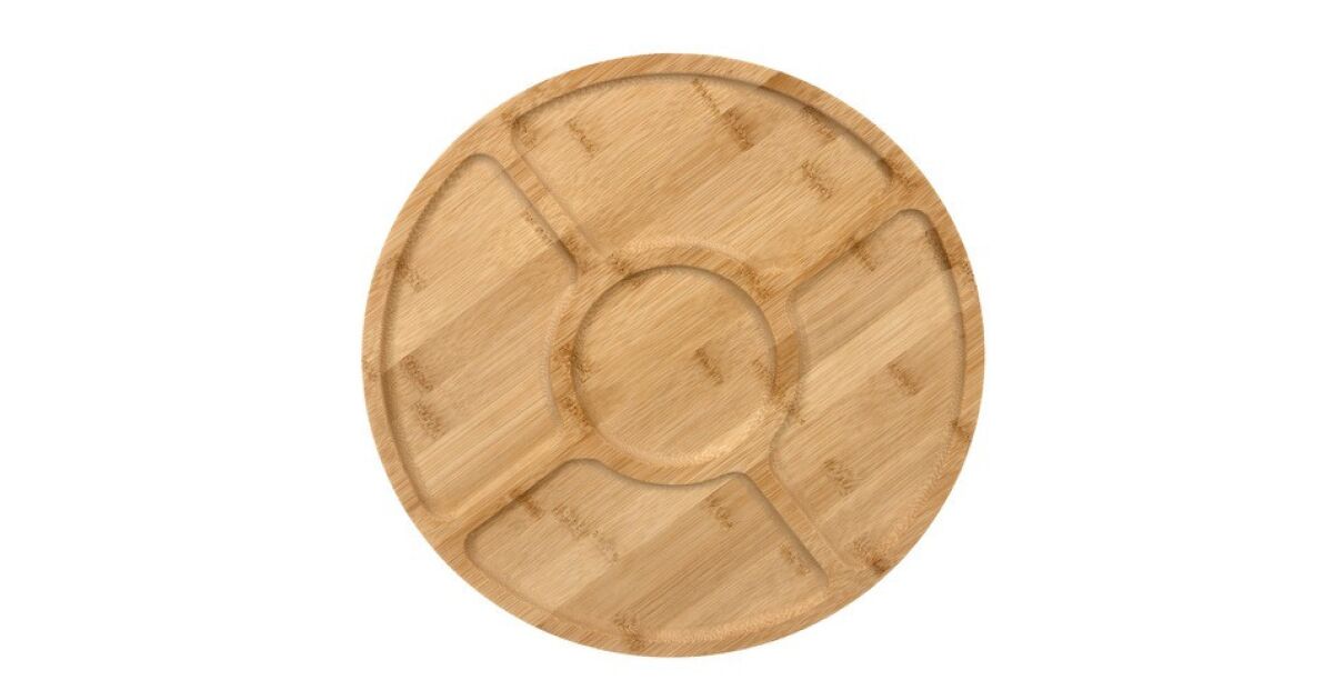 Bamboo rotating board Ruhhy 24290 | Pepita.hu