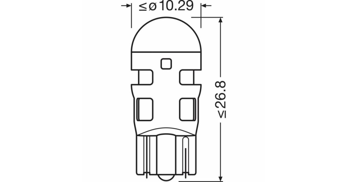 OSRAM LEDriving SL W5W jelzőizzó | Pepita.hu