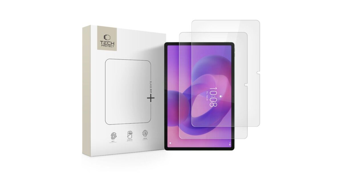 Tech-Protect Glass Fit+ 2 db-os edzett üveg Lenovo Idea Tab 11.0 TB-336 ...
