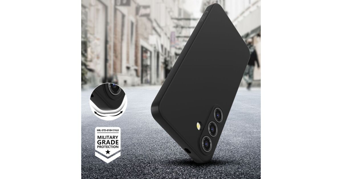 Tech-Protect Icon tok Samsung Galaxy S25 FE-hez, fekete | Pepita.hu