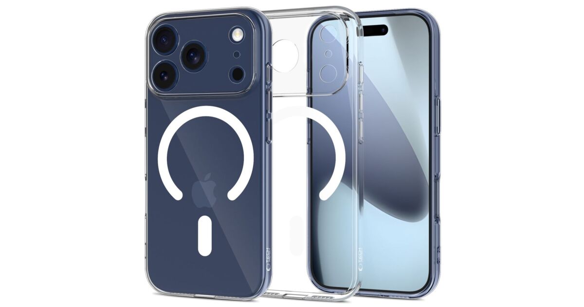 Tech-Protect FlexAir MagSafe tok iPhone 17 Pro Maxhoz - átlátszó ...