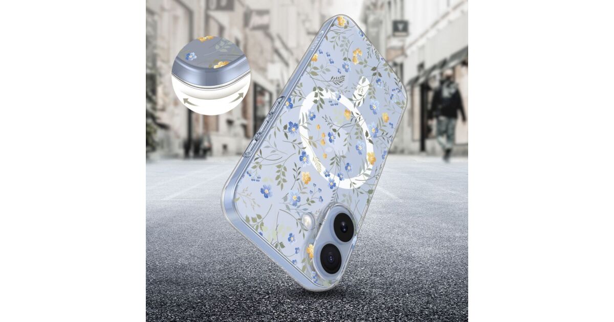 Tech-Protect FlexAir MagSafe tok iPhone 17-hez - százszorszépek ...