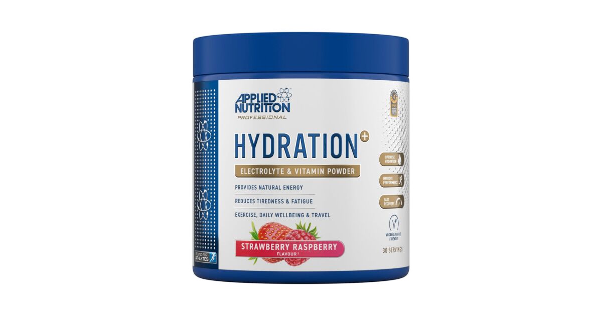 Applied Hydration - Elektrolit és Vitamin italpor - eper és málna ...