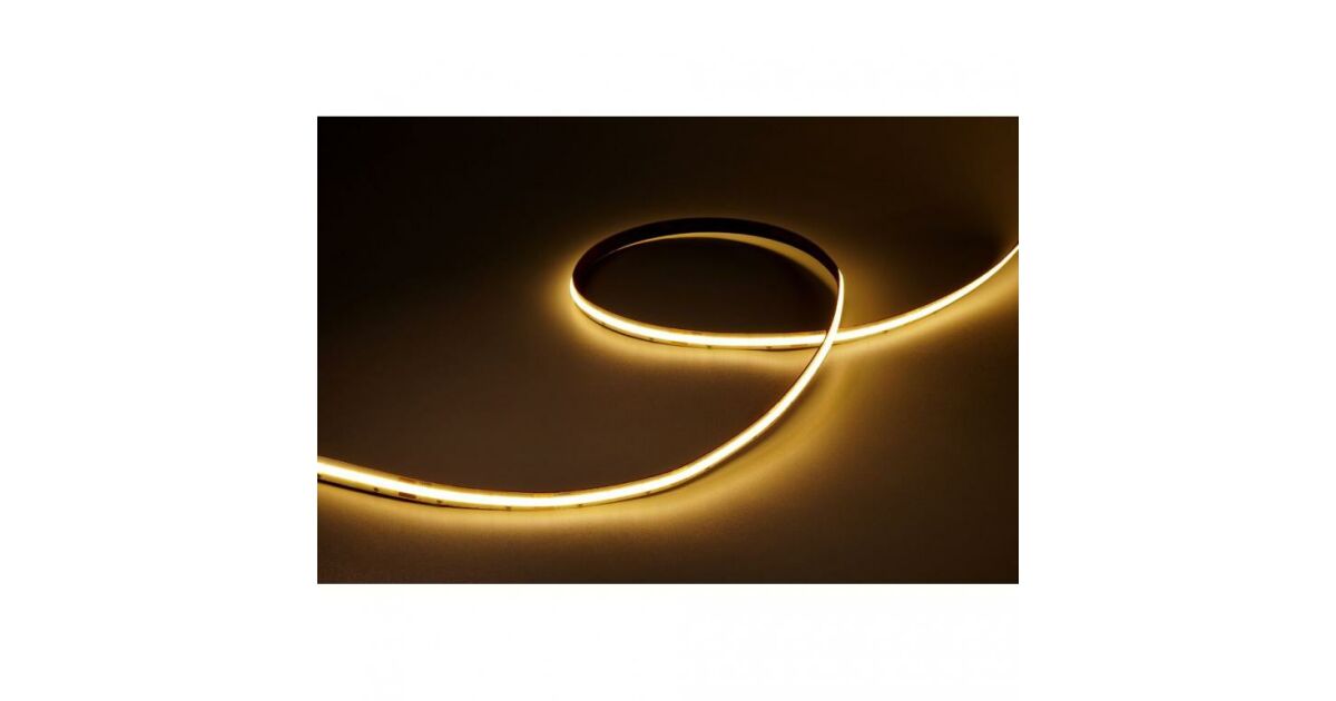 Modee LED Szalag DC24V 10W/m COB-480LED/m 8mm IP20 2700K (1030 lumen/m ...