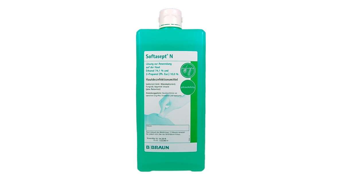 B Braun Softasept N bőrfertőtlenítő 1000ml | Pepita.hu