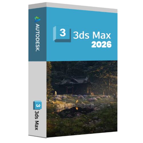 Autodesk 3ds Max 2026 – Vollversion – Windows – E-Mail Versand | Pepita.com
