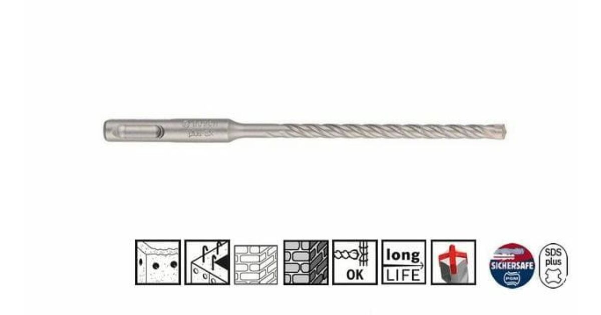 BOSCH SDS PLUS FÚRÓ 5 x 110 mm PLUS-5X 4 ÉGŰ | Pepita.hu
