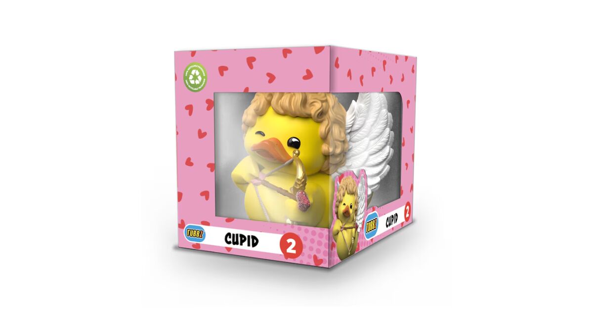 Numskull Tubbz Valentin-napi 'Ámor' Gumikacsa Figura | Pepita.hu