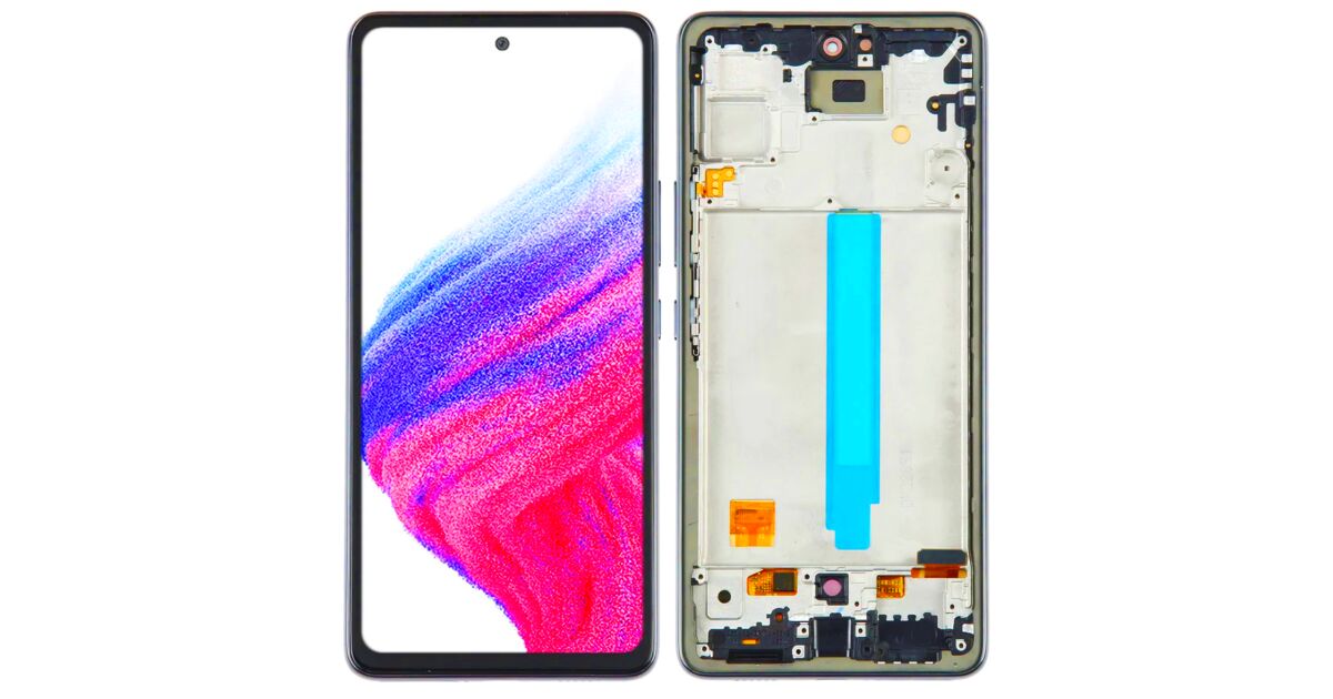 LCD Kijelző + Érintőképernyő Samsung SM-A536 Galaxy A53 5G (OLED ...