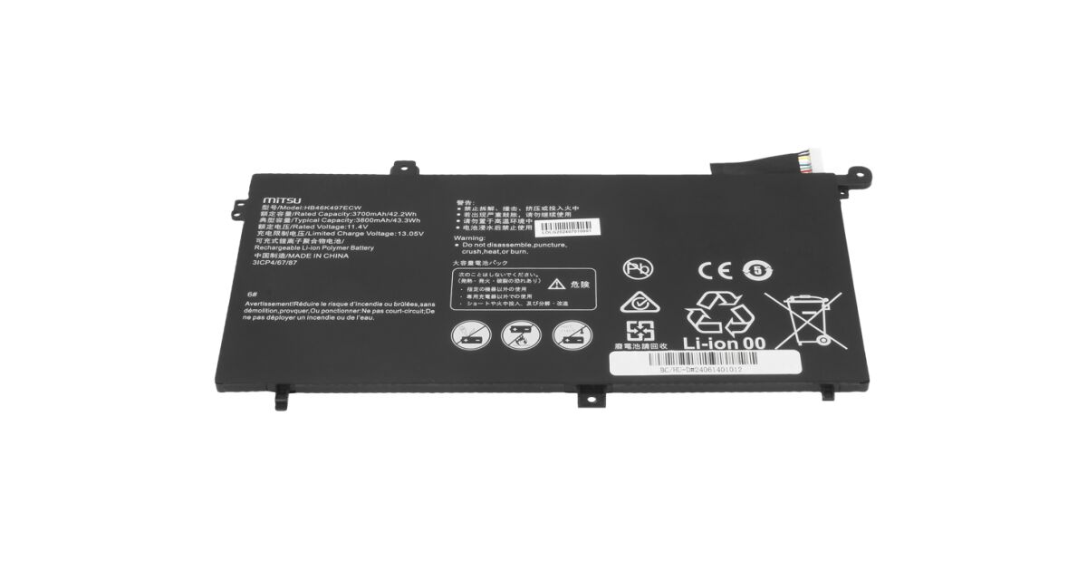 Huawei Matebook D sorozat HB46K497ECW akkumulátor | Pepita.hu