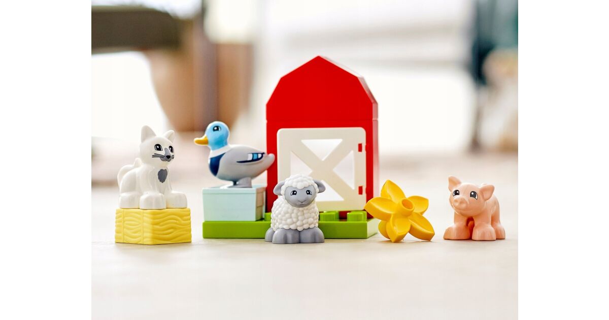 LEGO DUPLO 10949 ÁLLATOK DISZNÓ JUH KACSA | Pepita.hu