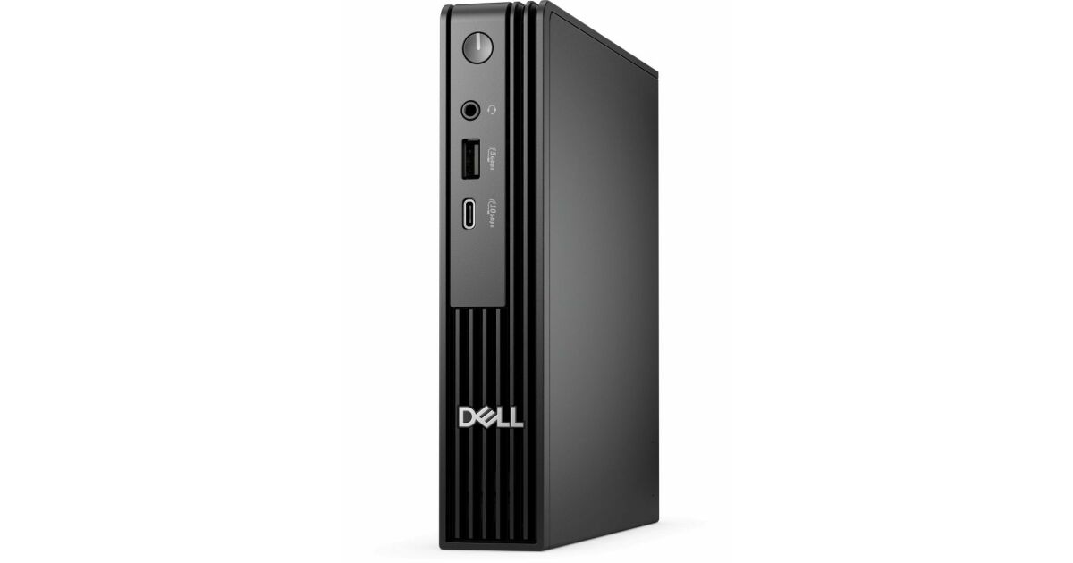 Dell Pro Micro QCM1250 Számítógép Fekete (Intel Core i3-14100T / 8GB ...