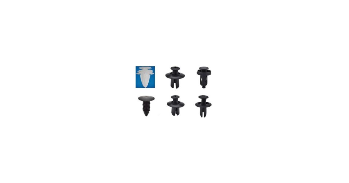 Set clipsuri auto universale 100 bucati pentru Toyota, Honda, Nissan ...