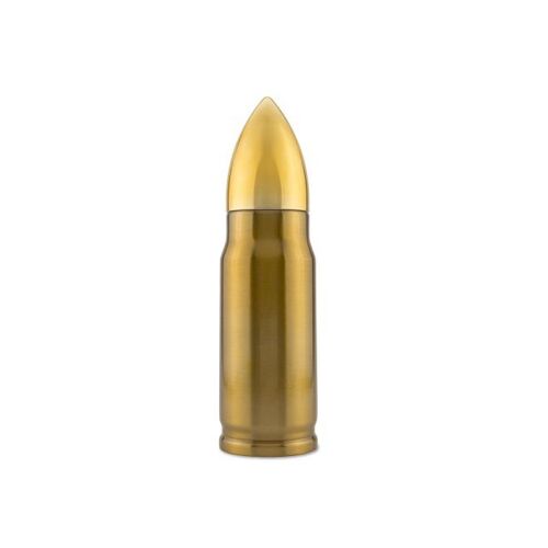 Froster Bullet Brass Dupla falú Puska golyó formájú Termosz 300ml - Réz ...