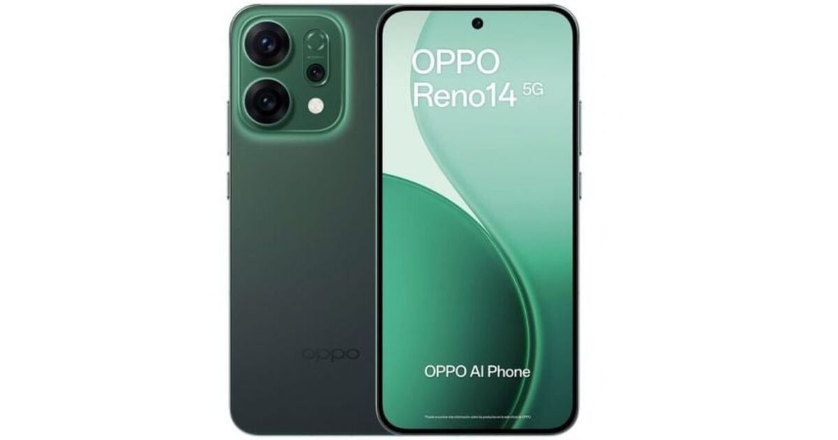OPPO 14 5G Reno14 5G 16,7 cm (6.59) Dual SIM Android 15 USB tip-C 12 ...