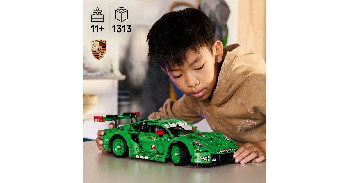LEGO® Technic Porsche 911 GT3 R REXY AO Racing car 42224 | Pepita.com