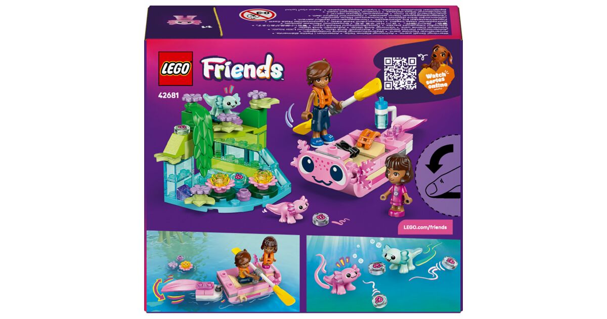 LEGO® Friends Abenteuer auf dem Axolotl-Boot 42681 | Pepita.com
