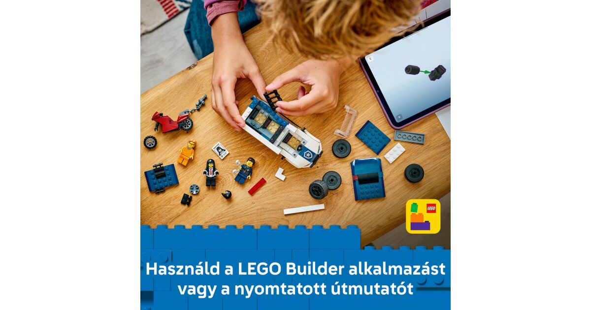 LEGO® City Police Prisoner Car 60479 | Pepita.com