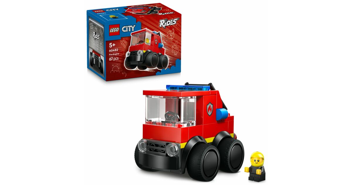 LEGO® City Rides - Fire Engine 60482 | Pepita.com