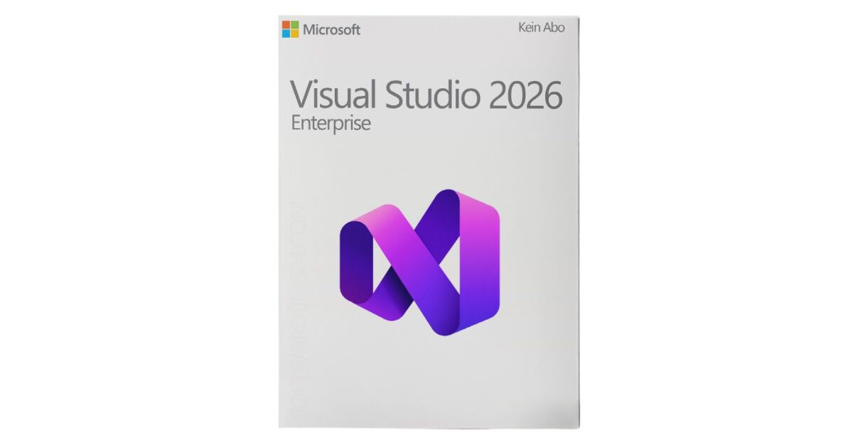 Visual Studio 2026 Enterprise | Vollversion| Lizenzschlüssel | Windows ...