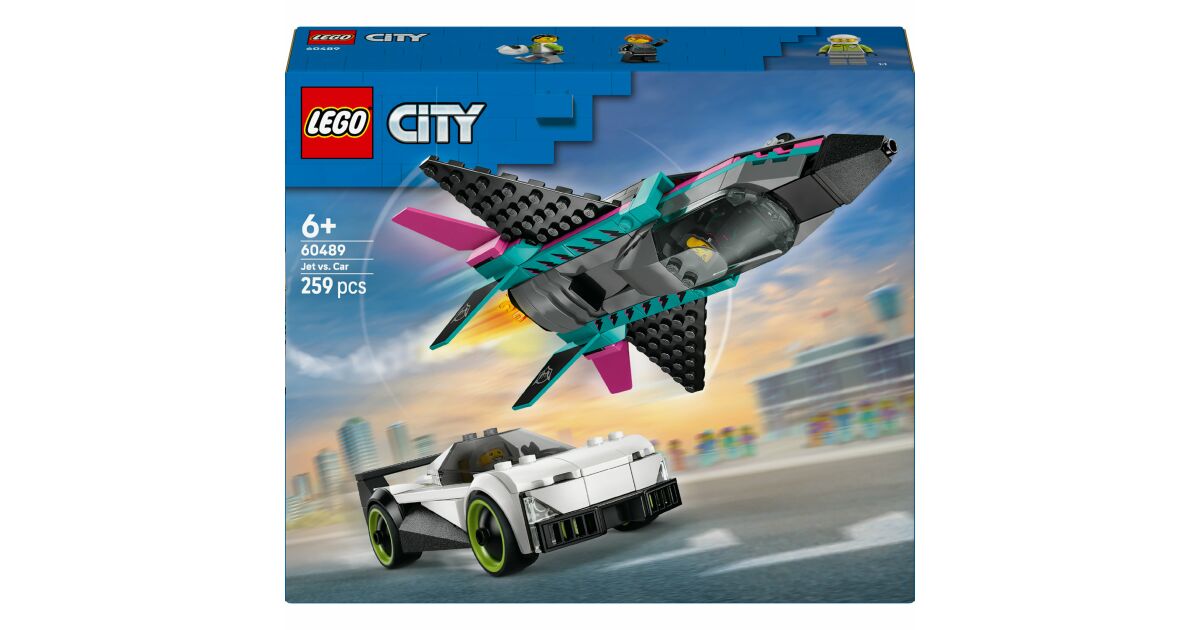 LEGO® City Lietadlo vs. auto 60489 | Pepita.com