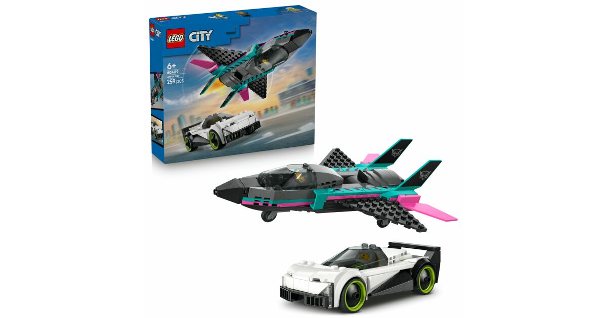 LEGO® City Lietadlo vs. auto 60489 | Pepita.com