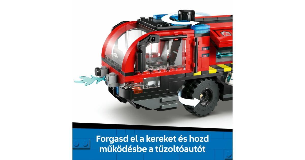 LEGO® City Repülőtéri tűzoltóautó 60499 | Pepita.hu